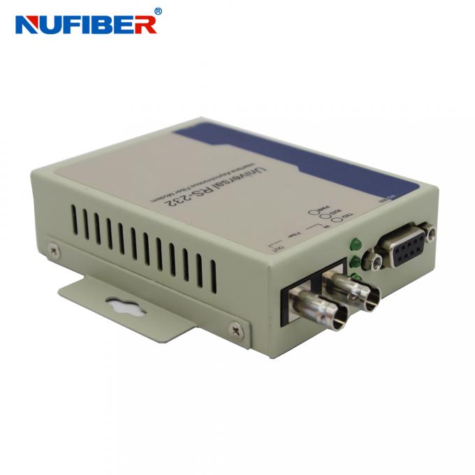 MM 2km Rs232 To Fiber Converter Internal Or External Power Choice