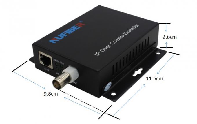 POC POE Ethernet Over Coaxial Converter 900M 1 BNC Port 1 RJ45 Port ...
