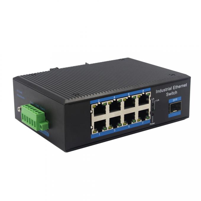 Industrial Grade SFP Switch Gigabit Ethernet Converter 8 Port ...