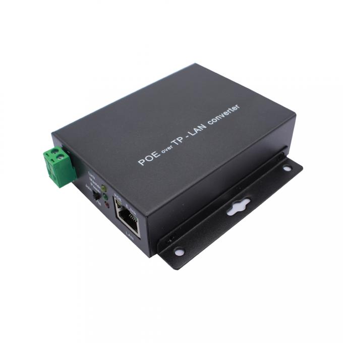 10/100M POE Ethernet Over Coaxial Extender , POE RJ45 To Coax Converter