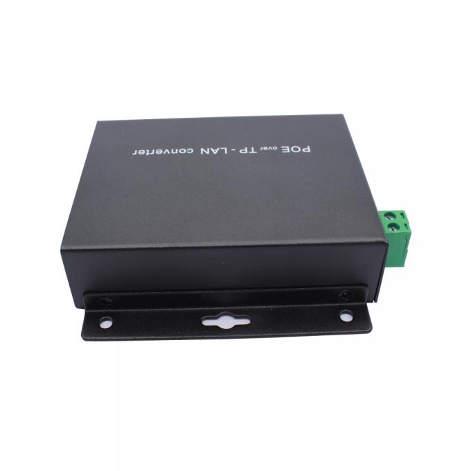 10/100M POE Ethernet Over Coaxial Extender , POE RJ45 To Coax Converter