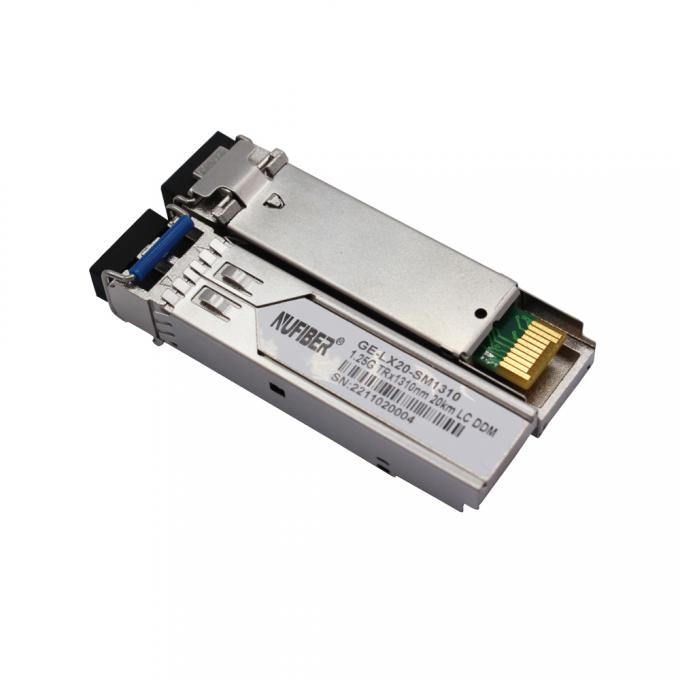 Duplex SM 1310nm 20km 1.25G SFP Module LC 1000base LX compatible with Cisco