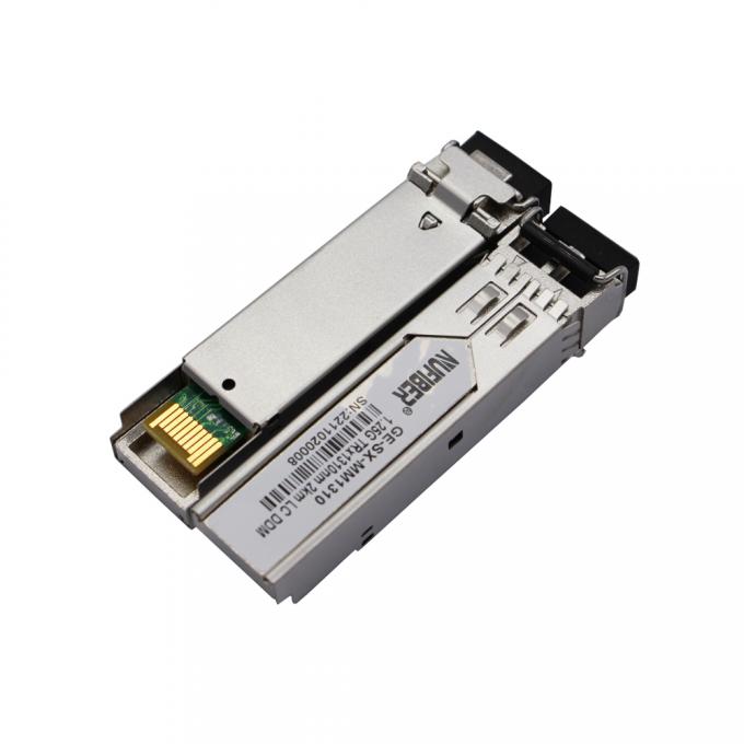 1.25G MMF Dual Fiber Gigabit SFP Transceiver Module 1310nm 2km LC