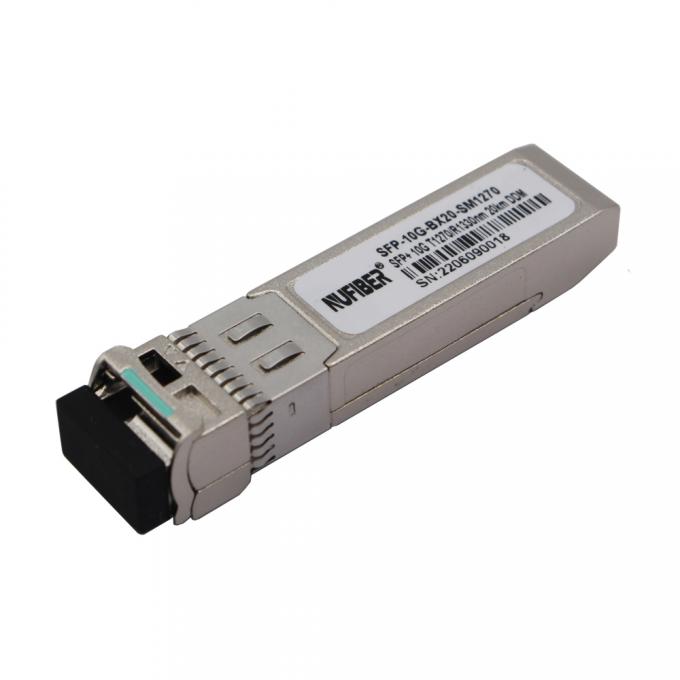SFP+ Module 10G WDM 1270nm / 1330nm SFP Bidirectional Transceiver 20km LC