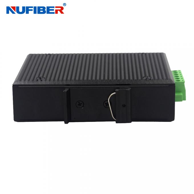 DC24V Power Supply Gigabit SFP Ethernet Switch Industrial 2 SFP 4 UTP Port
