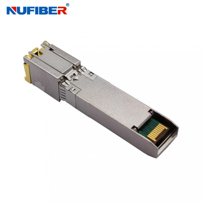 Factory Suppply 10Gbps SFP+ RJ45 Copper Electrical Transceiver 10Gbase ...