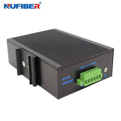 Industrial Ethernet Switch 10/100Mbps 9 RJ45 Port Din Rail Mount 24V Unmanaged Outdoor Ethernet ...