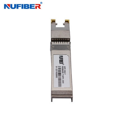 Factory Suppply 10Gbps SFP+ RJ45 Copper Electrical Transceiver 10Gbase ...
