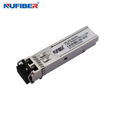 Dual Fiber Multimode SFP Optical Transceiver Module 1.25G MMF 850nm 550m