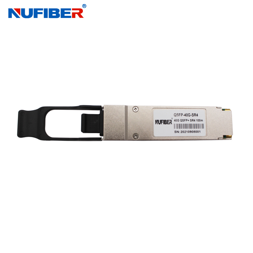 Isr4 Esr4 Esm4 QSFP 40G SR4 MMF Fiber MPO Connector For Arista Zte Huawei