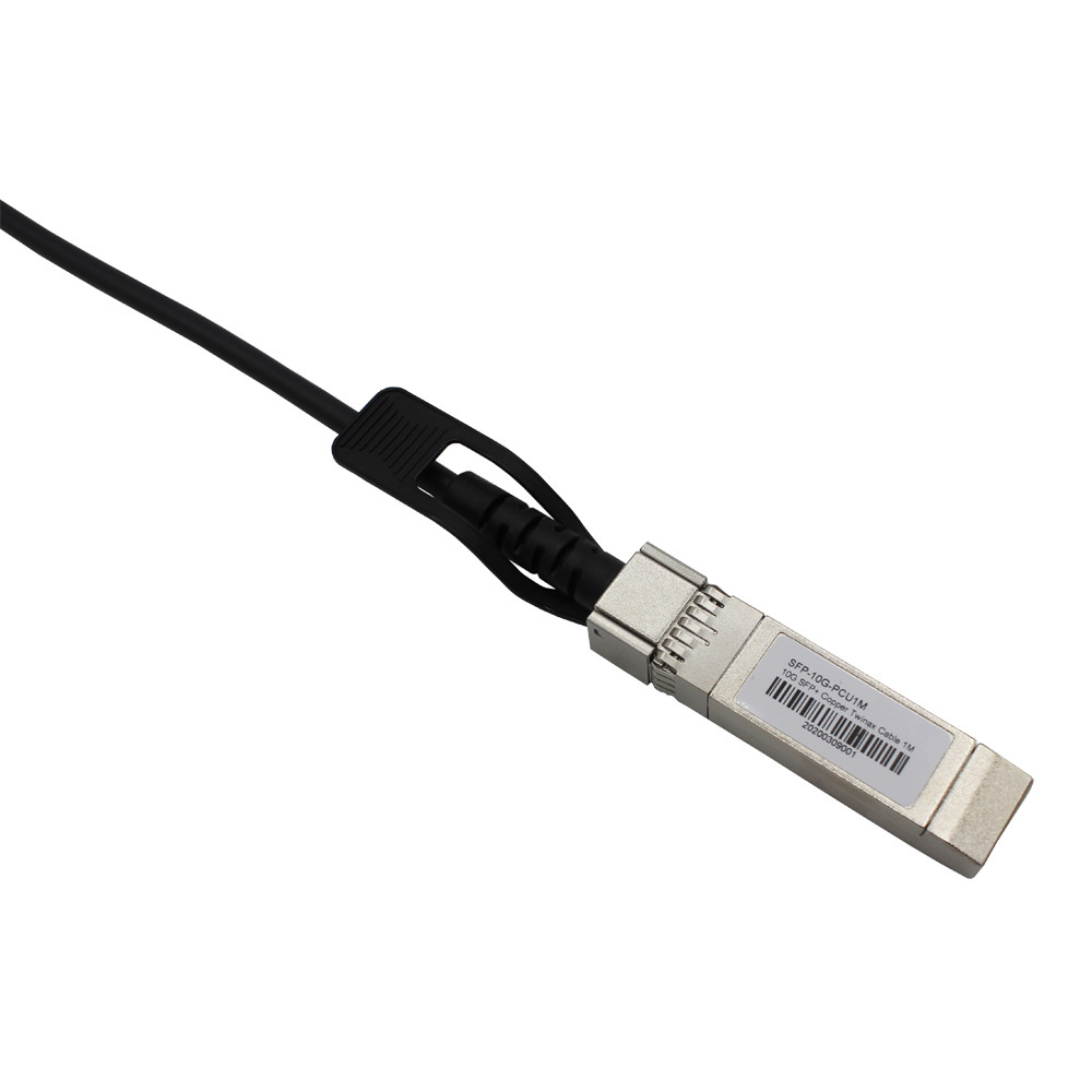 DAC 10g SFP+ 1m Passive Direct Attach Copper Cable For FTTH FTTB FTTX ...