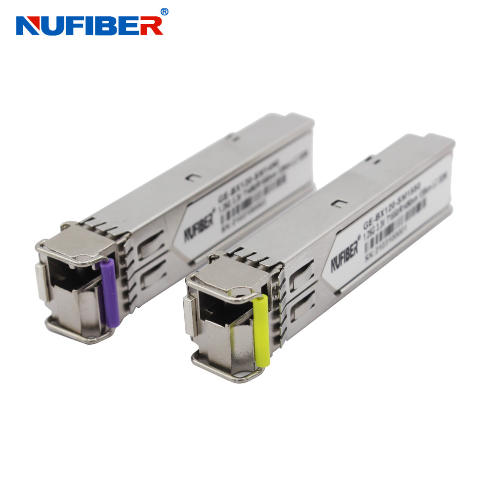 Long Distance 120km SFP Optical Fiber Module Bidi LC 1.25g Sfp 1490 ...