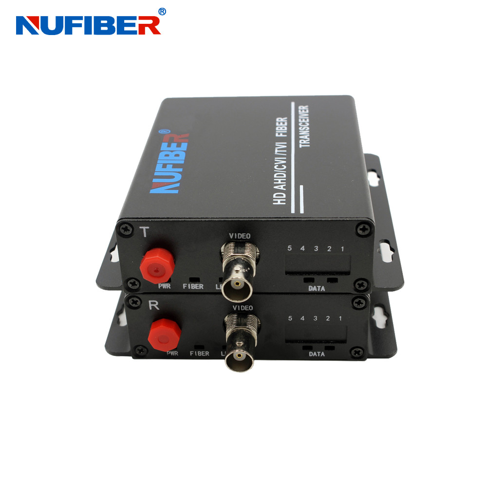 1CH Single Fiber SM 1080P Fiber Video Optic Converter 1310nm 1550nm FC 20km