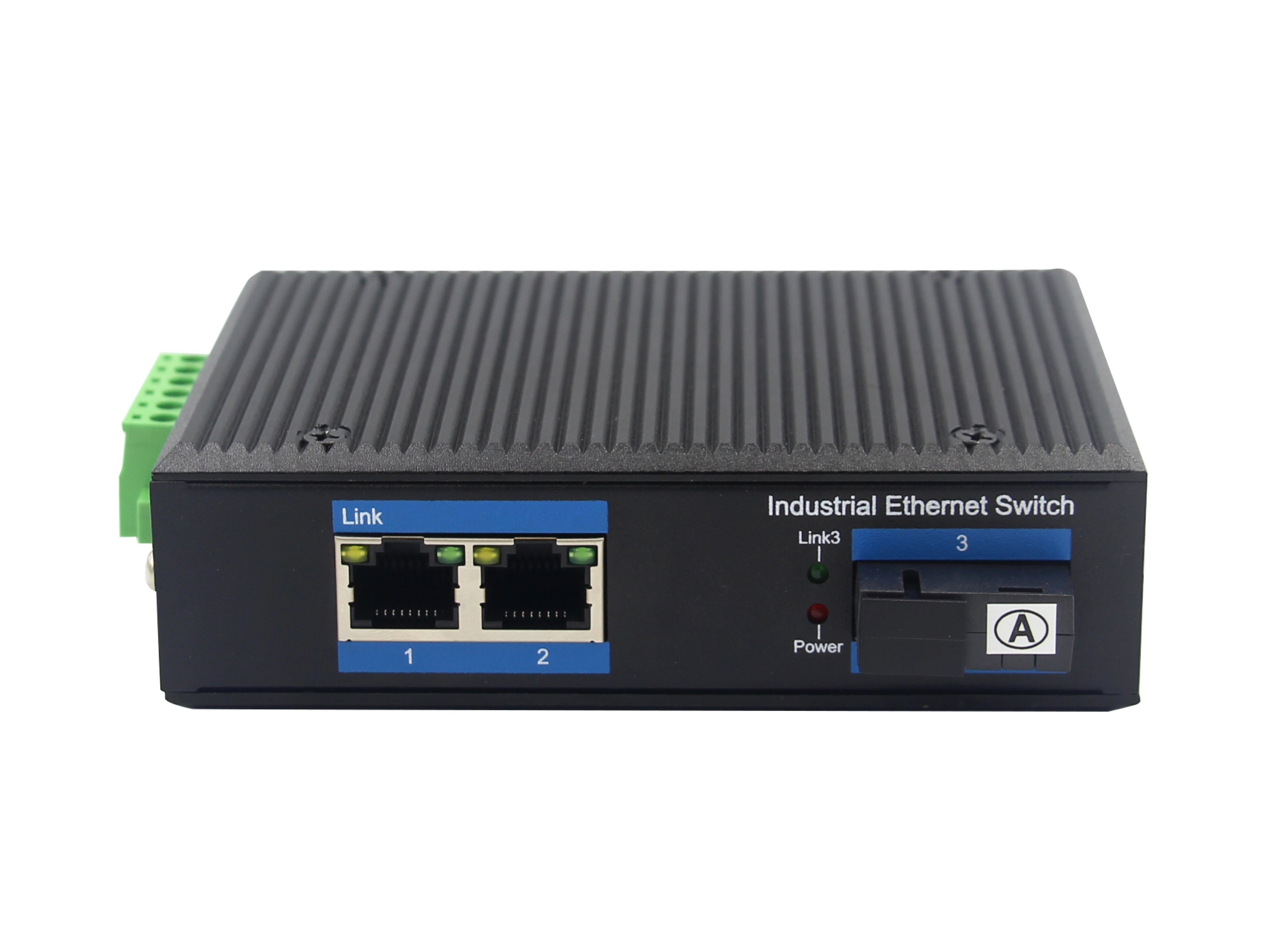 10/100Mbps Unmanaged Industrial Switch 1310nm Media Converter 2 Port ...