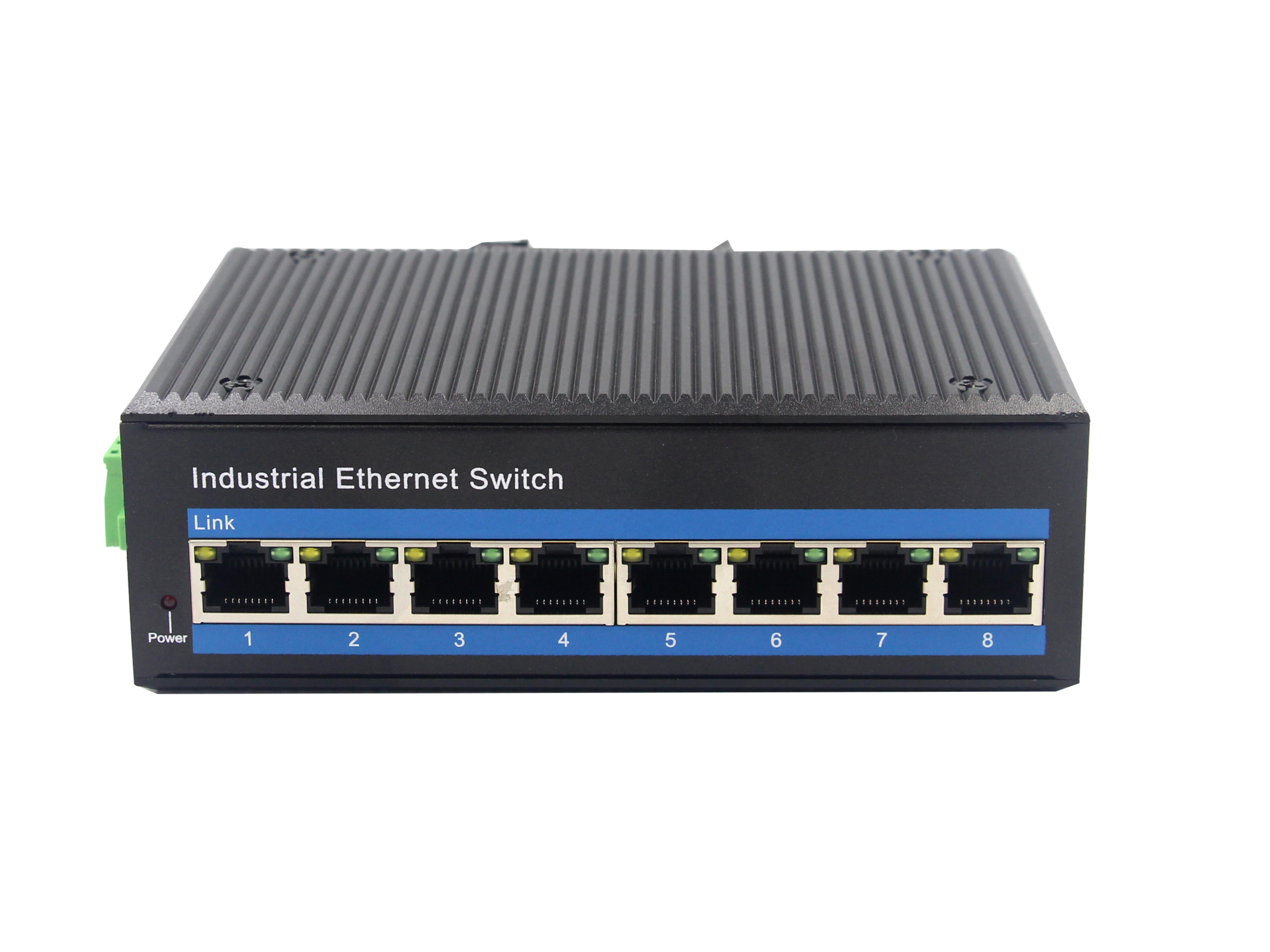 1000MBase-T UTP Unmanaged Industrial Switch 8 Port For IP Cameras IP40 ...