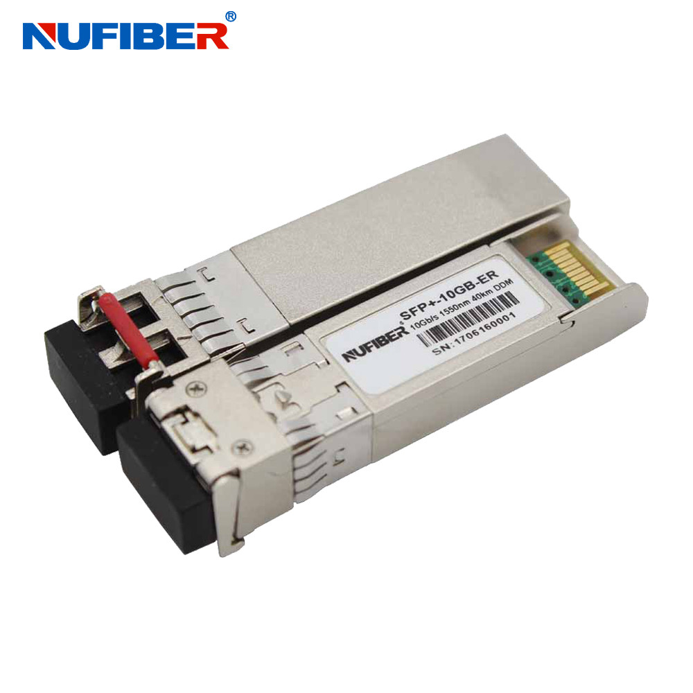 SFP-10G-ER 10G SFP+ Transceiver Dual Fiber Singlemode 40km 1550nm LC DDM