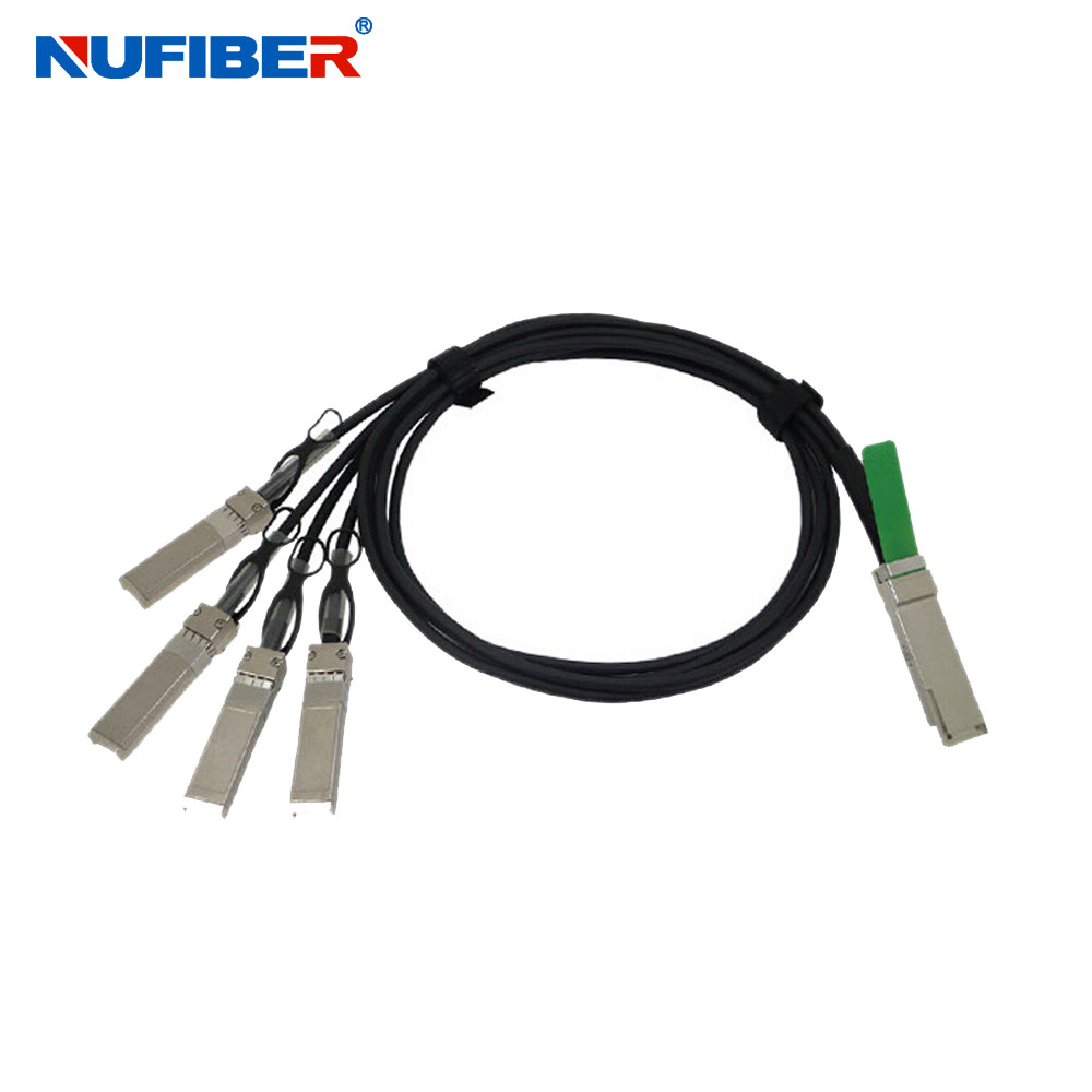 QSFP+ To 4xSFP+ 40g Dac Cable high speed 1M-15M for Fiber Channel