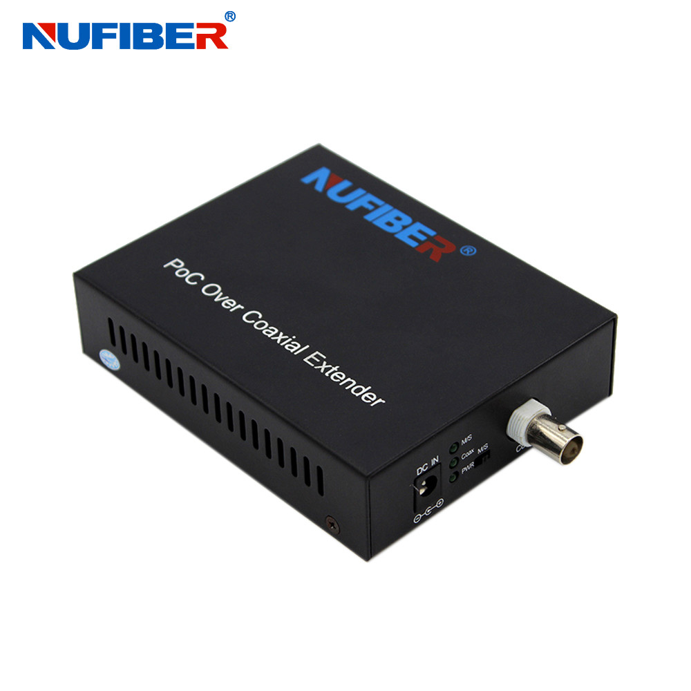 POC POE Ethernet Over Coaxial Converter 900M 1 BNC Port 1 RJ45 Port ...