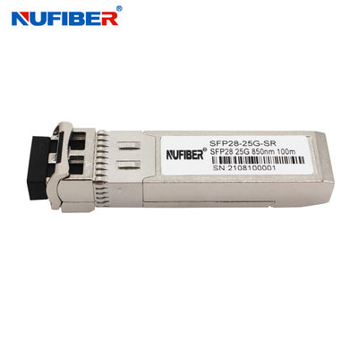 25Gb/S SFP28 Optical Transceiver Modules Dual Fiber Multimode SFP Module