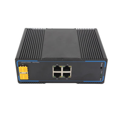 Gigabit Managed Industrial Switch With Poe Function SFP Slot Port Surge ...