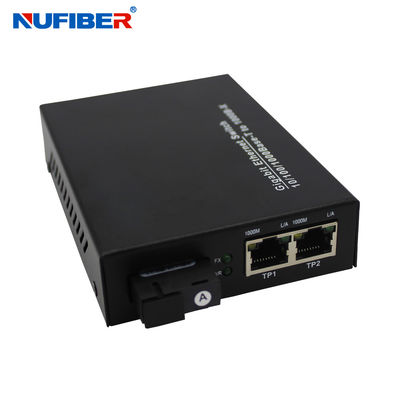 MM 850nm 0.55km SC Fiber Ethernet Switch Broadcast Storm Protection ...
