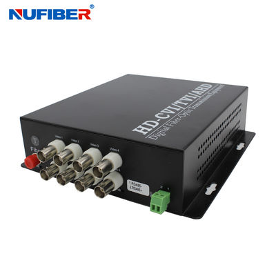 8BNC Video Coaxial Converter HD-CVI AHD TVI 1080P for HD Cameras Fiber ...