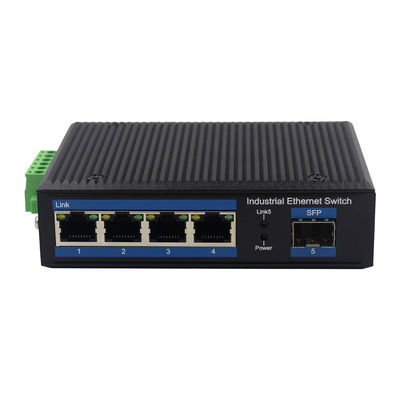 NF514G-SFP Sfp Slot 4 Port Unmanaged Ethernet Switch Redundant Power ...