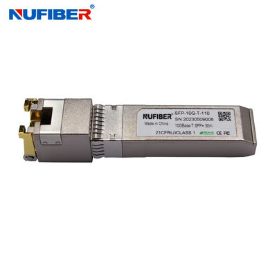 NUFIBER Factory Cisco compatible with 10G-T Copper RJ45 SFP Module 30m ...