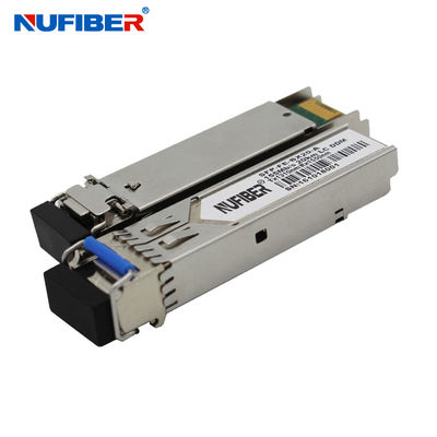 155Mb/s SFP Transceiver Singlemode single fiber 40km 1310nm/1550nm LC DDM