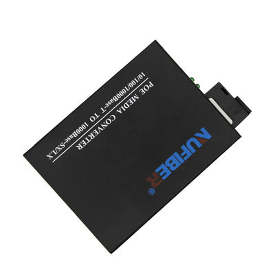 FCC Approved POE Powered Switch Single Mode Fiber Media Converter